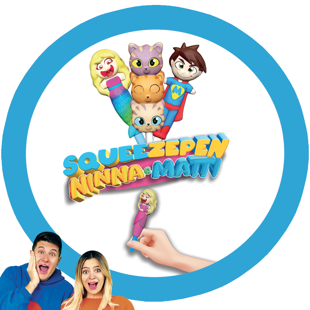 Squeezepen. Le morbidissime penne squishy Ninna e Matti. – Collection is a passion
